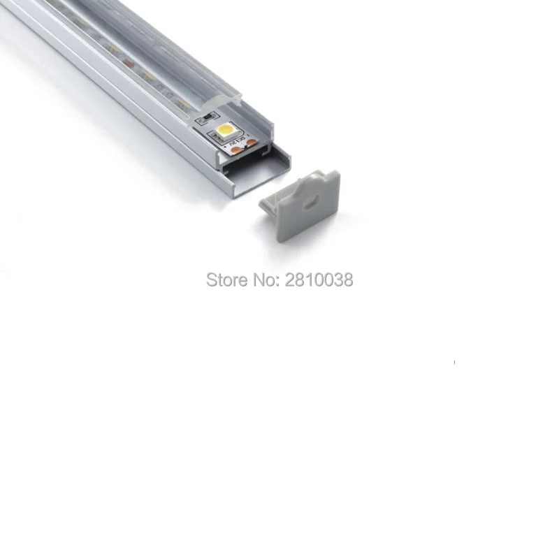 30 X 2m Sets/lot 45 Degree Beam Angle Light Aluminium Led Profile And ...