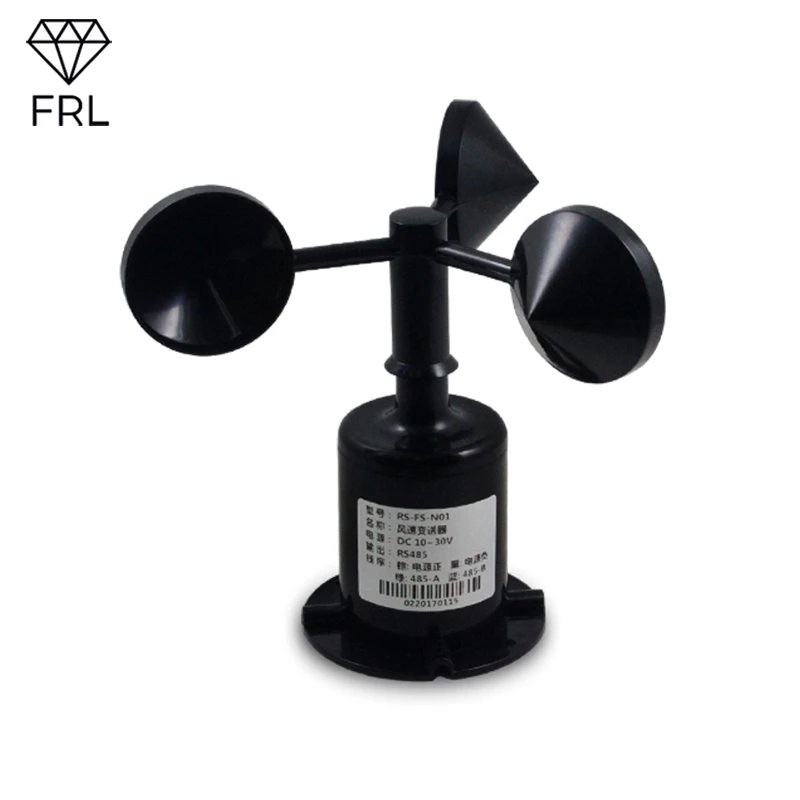 Meteorological Three-cup Anemometer Pulse RS485modbus Wind Speed ...