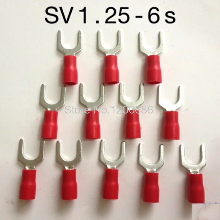 Terminals-SV1-25-6-Fork-terminal-U-shaped-terminal-Cold-press-terminal ...