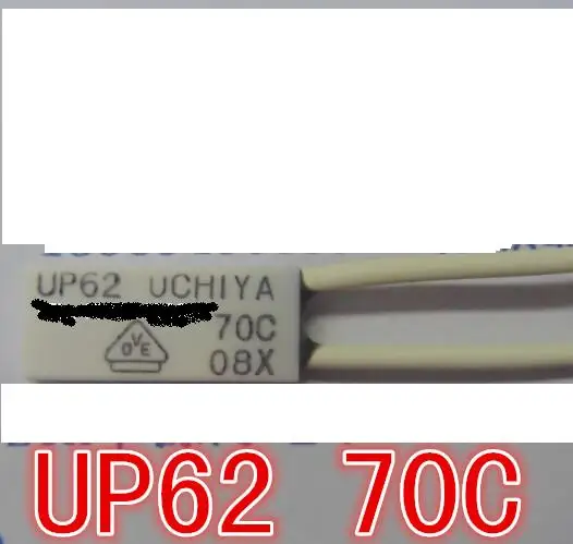 10 unids Japón uchiya interruptor de temperatura UP62 70C interruptor ...