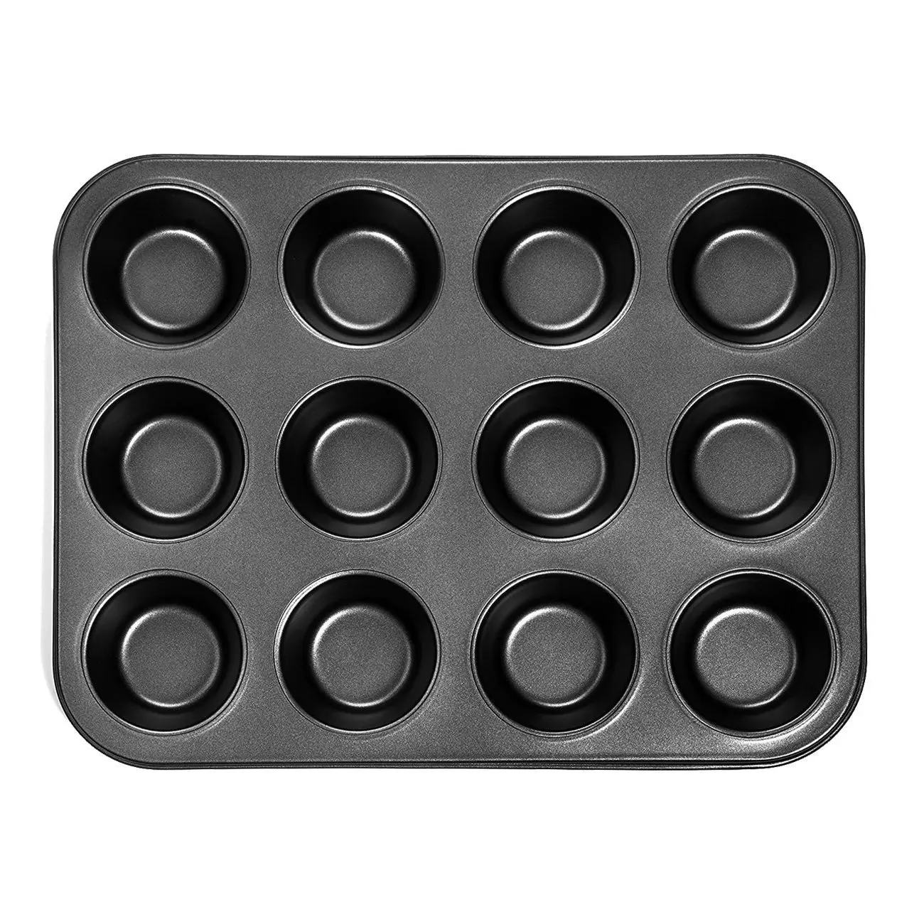 Heavy Duty Carbon Steel Cupcake Baking Tray 12 Mini Cup Cupcake Shaped Heavy Duty Carbon Steel Cupcake Baking Tray 12 Mini Cup Cupcake Shaped