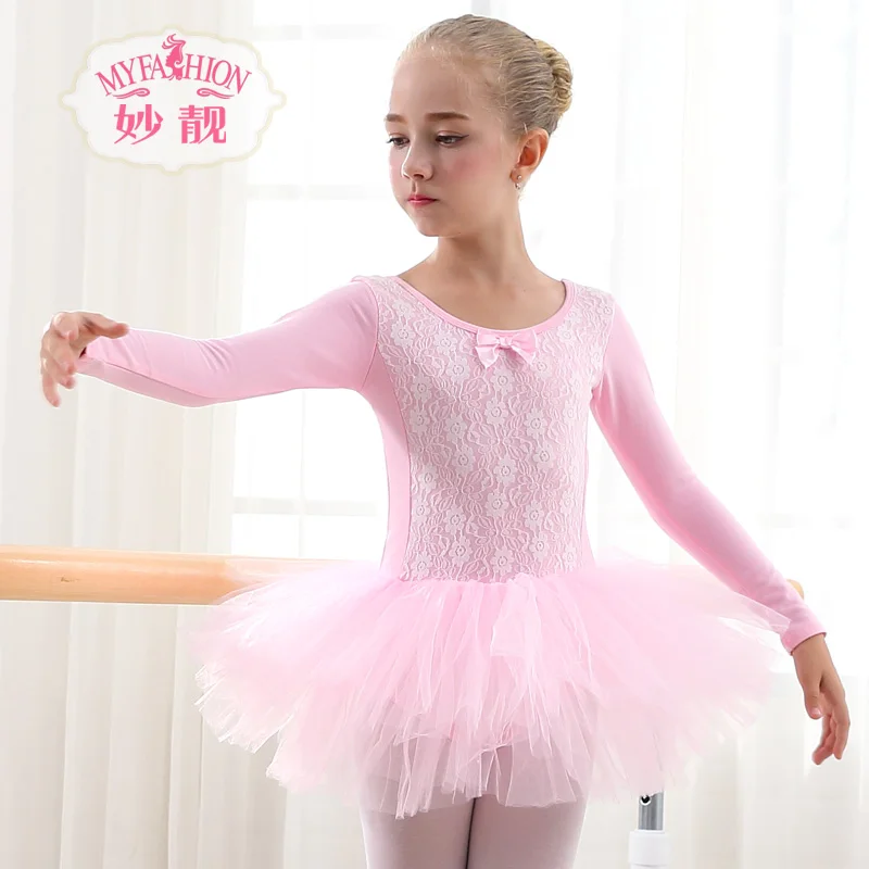 girls dance Ballet Children Dance Costume long sleeves|girls dance ...