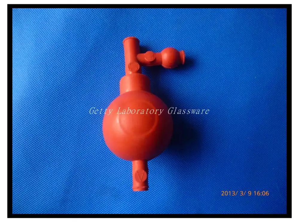 Lab Rubber Suction Ball with three directions|rubber ball valve|rubber ...