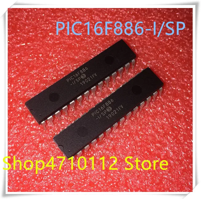 NEW 10PCS/LOT PIC16F886 I/SP PIC16F886 16F886 DIP 28 IC|Battery Accessories & Charger ...