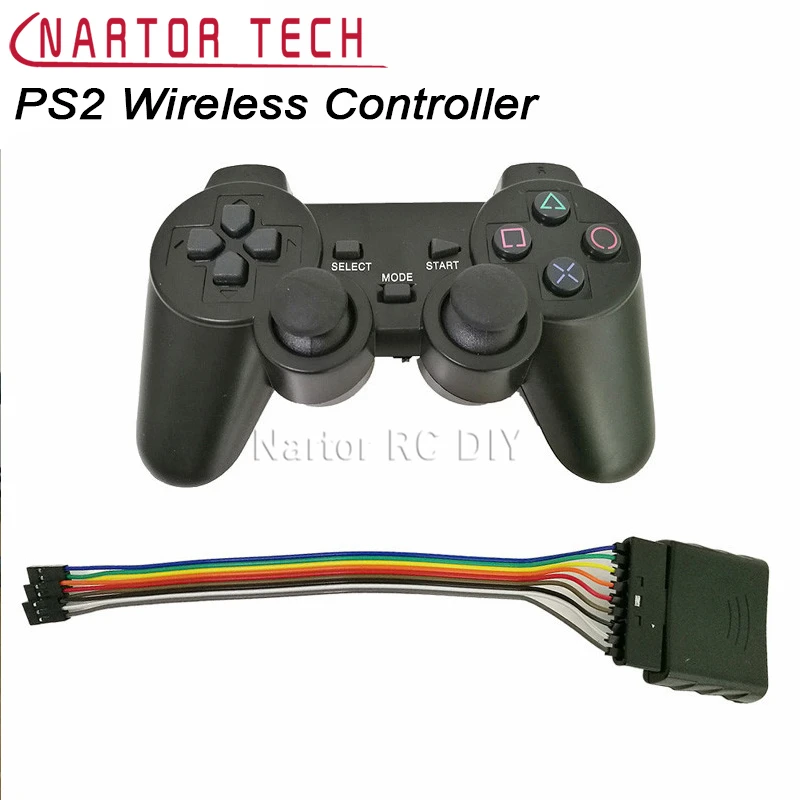 Ps2 Wireless Controller Game Pad Joystick 2 4g Handle Arduino Robot Diy
