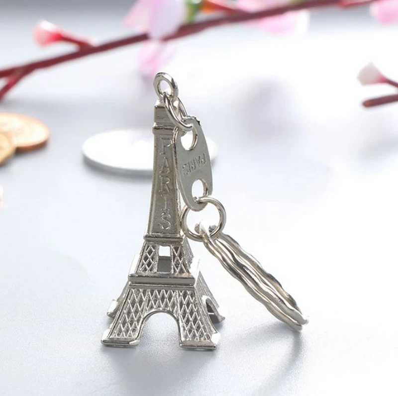 Free Shipping+Wholesale Tower French France souvenir paris keychain ...