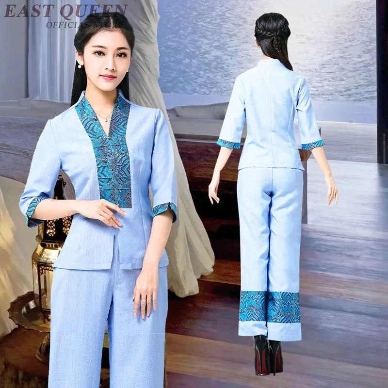 Massage uniform myanmar asia thai massage clothing women new design ...