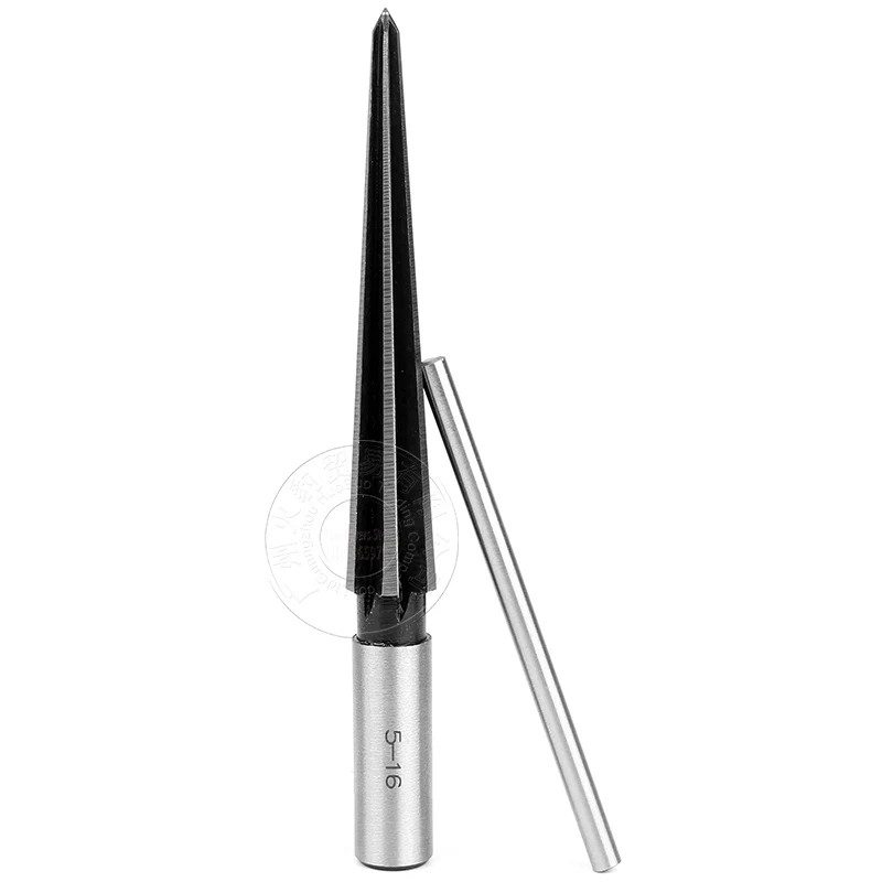 6 Fluted Bridge Pin Hole Reamer Tapered Woodworker Cutting Tool 5 16mm ...