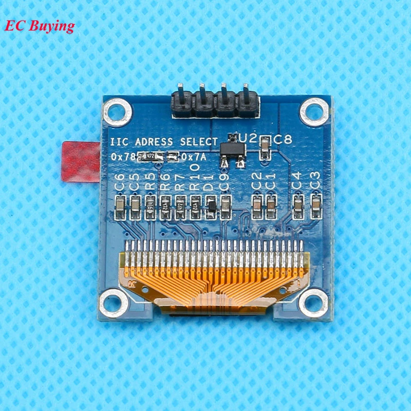 0.96 Inch Oled Display Module White Oled Lcd Module 4 Pin 128x64 Lcd Display 12864 Screen Board ...