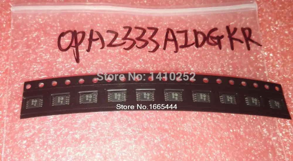 Free Shipping! OPA2333 OPA2333AIDGKR MSOP8 Original authentic and new Free Shipping|msop8 ...