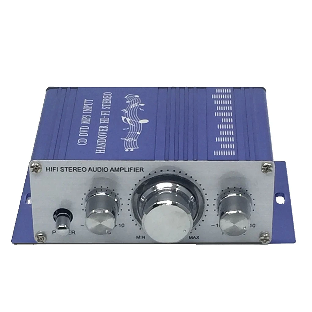 HY2001 Small Power Amplifier Motorcycle Auto Car Home HiFi Stereo Audio ...