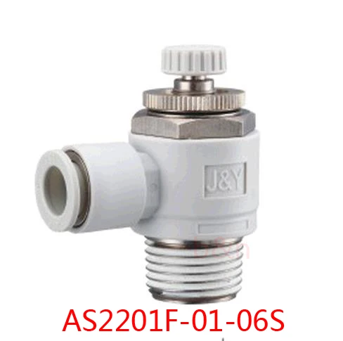 Aliexpress.com : Buy AS2201F 01 06S 1/8'' thread 6mm tube speed control, FLOW CONTROL FITTING ...