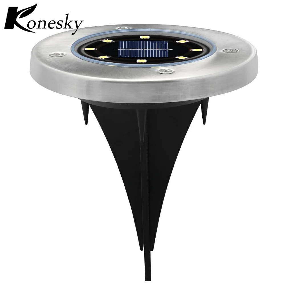 solar powered lawn lights waterproof Ground Spot Light for home Garden ...