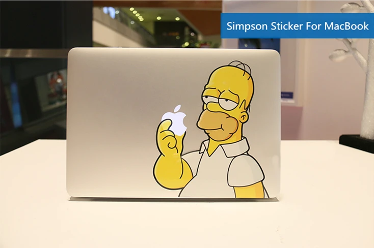 Simpsons Macbook Skin