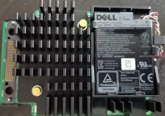 Perc H740p Mini Embedded 4r84r 8gb Cache Memory Pcie 12gb/s Controller ...