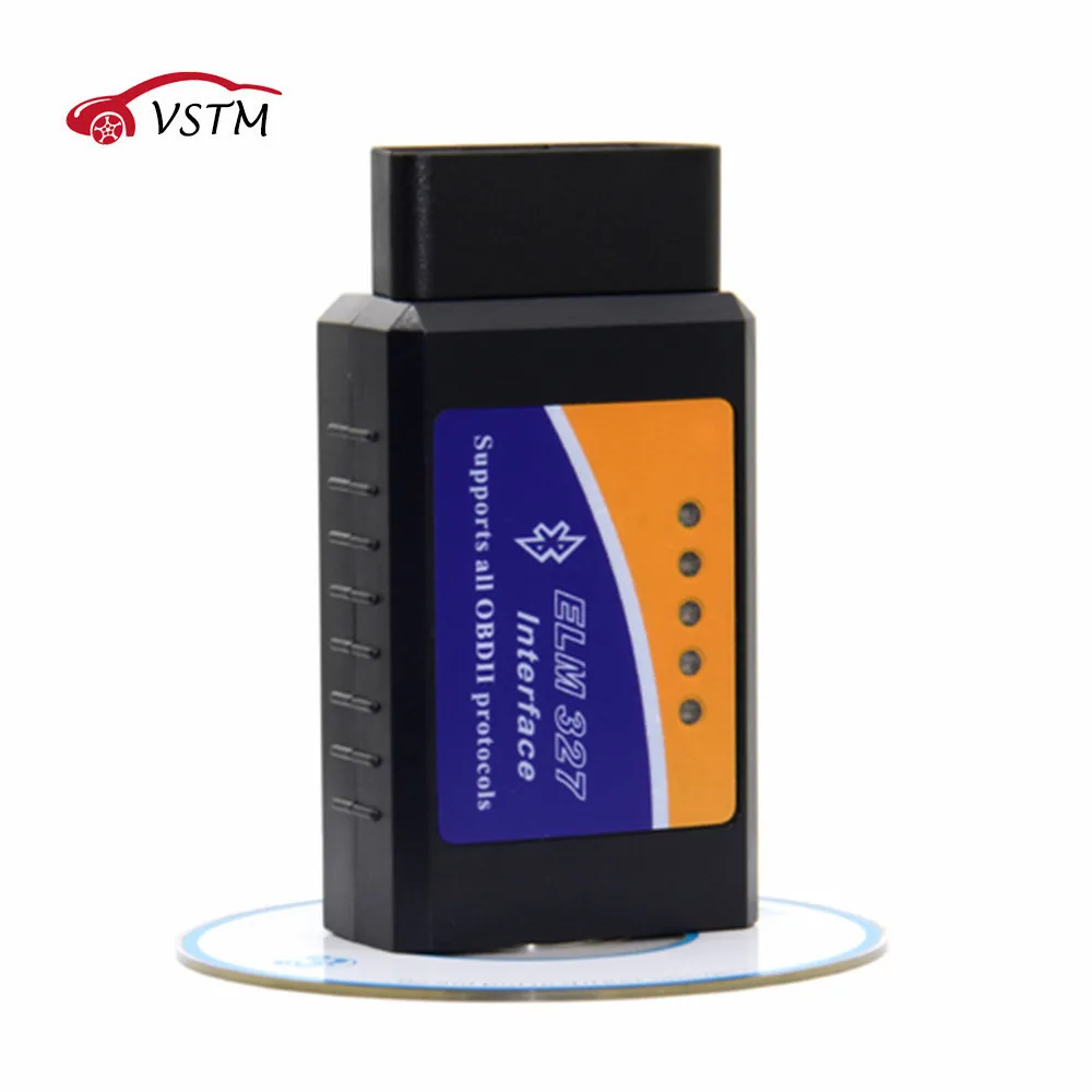 V2.1 ELM327 OBD2 Bluetooth V2.1 Interface Works On Android Torque Elm ...