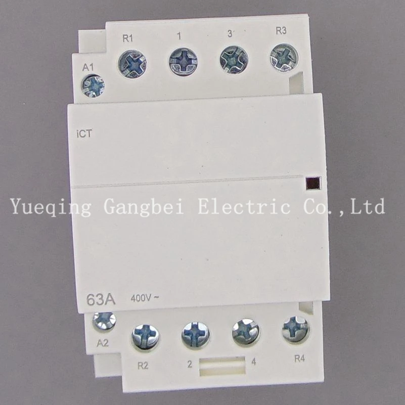 Ict 4p 63a 2no 2nc 220v/230v 50/60hz Din Rail Household Ac Contactor ...