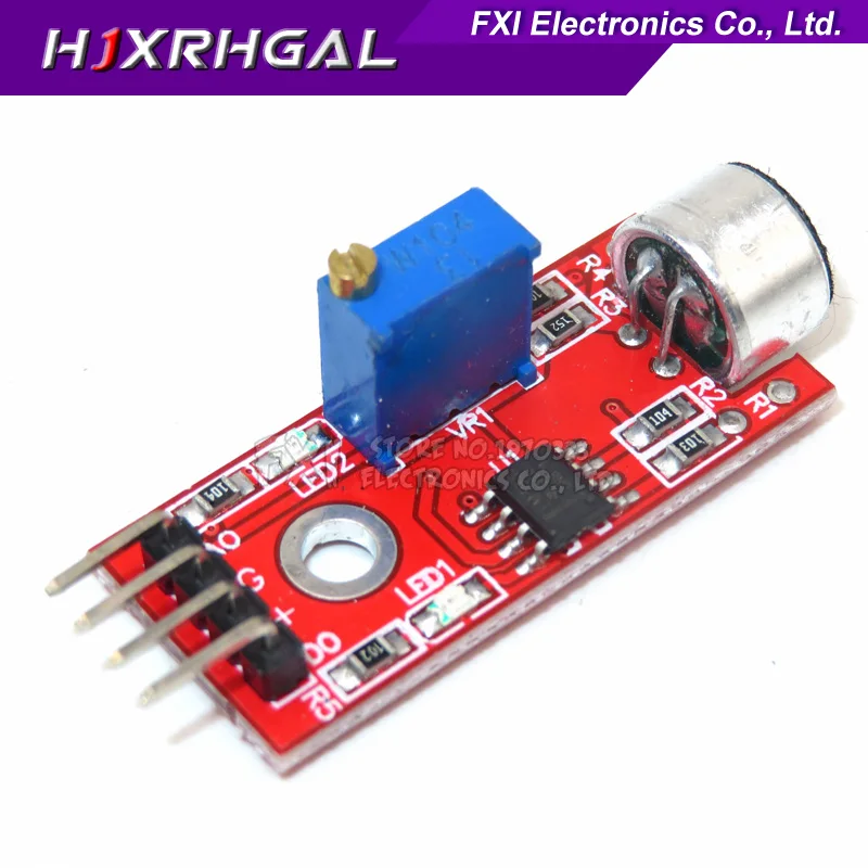 KY-037 New 4pin Voice Sound Detection Sensor Module Microphone ...
