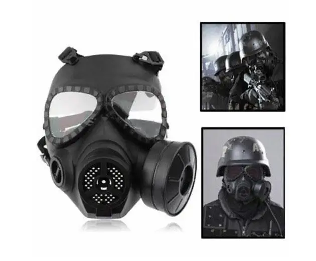 Airsoft Anti Fog Turbo Fan System Full Face Protector Mask Wargame ...