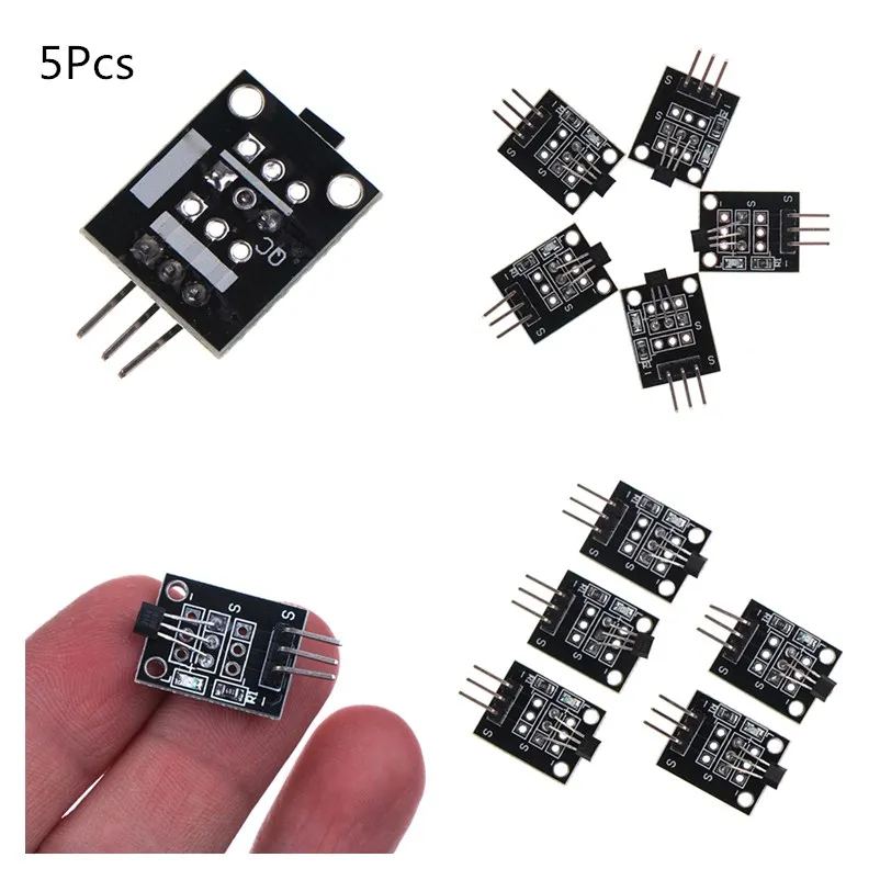 5pcs KY 003 A3144 Standard Hall Magnetic Sensor Module Works For ...