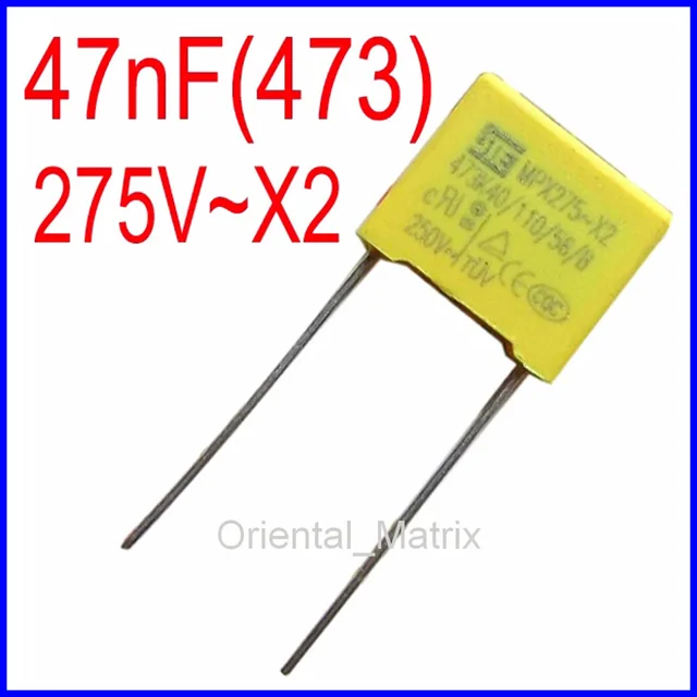 Aliexpress.com : Buy 275V 473 0.047UF 47nF ( MPX 275V ~ X2 473K ...