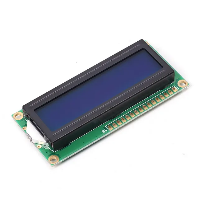 White LCD 1602 DC 3.3V 5V Blue Background IIC SPI 16x2 Display Module ...