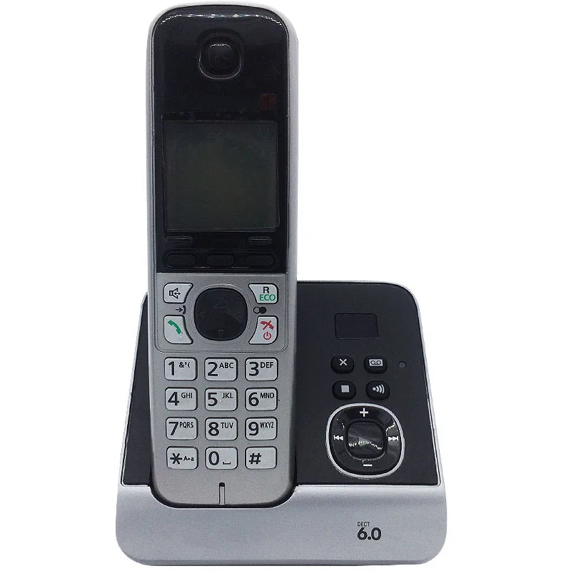 Dect 6.0 Digital Cordless Phone With Answer System Call ID White ...