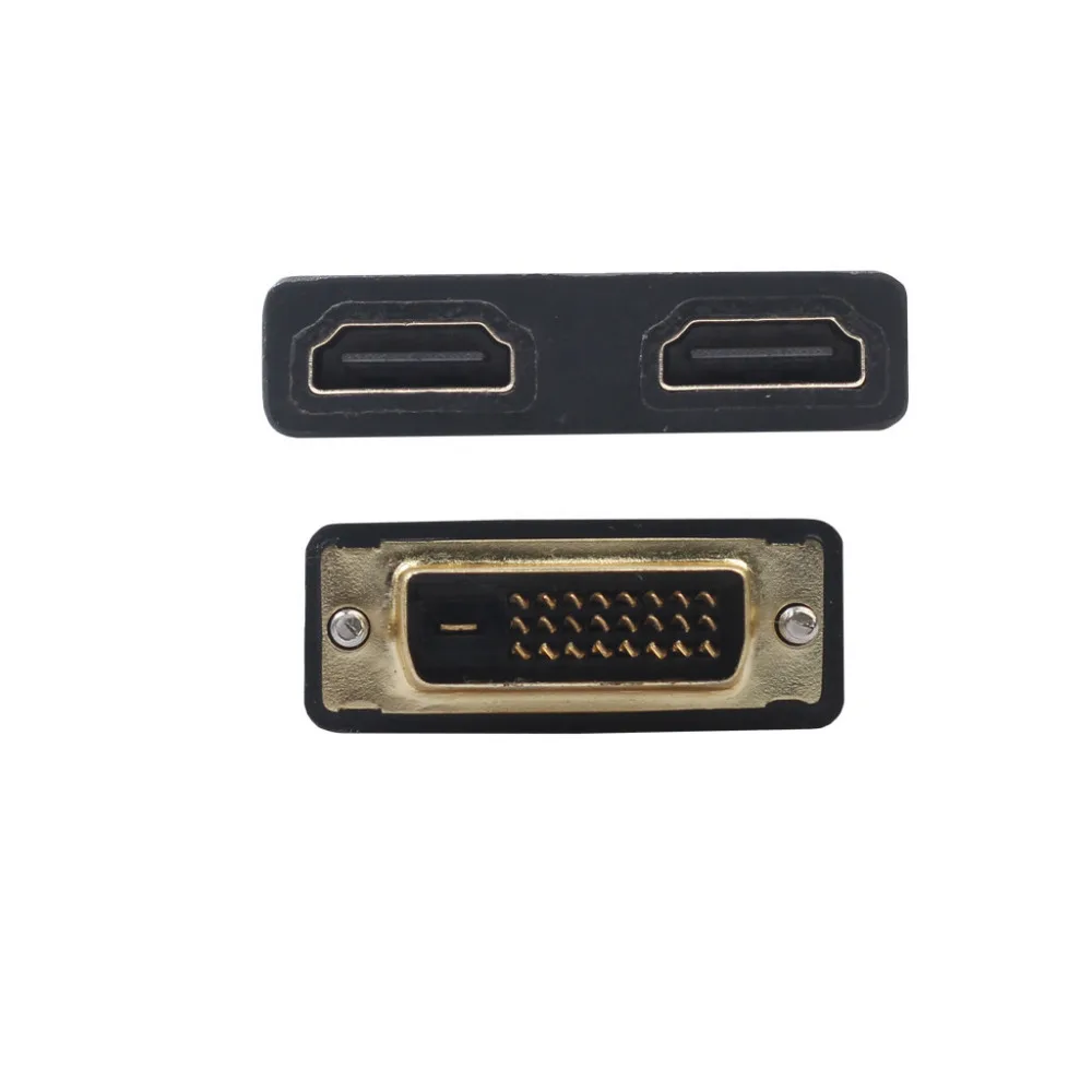 Dvi D 24 1 Male To Female 2 Hdmi Adapter Cable Bi Directional Hdmi