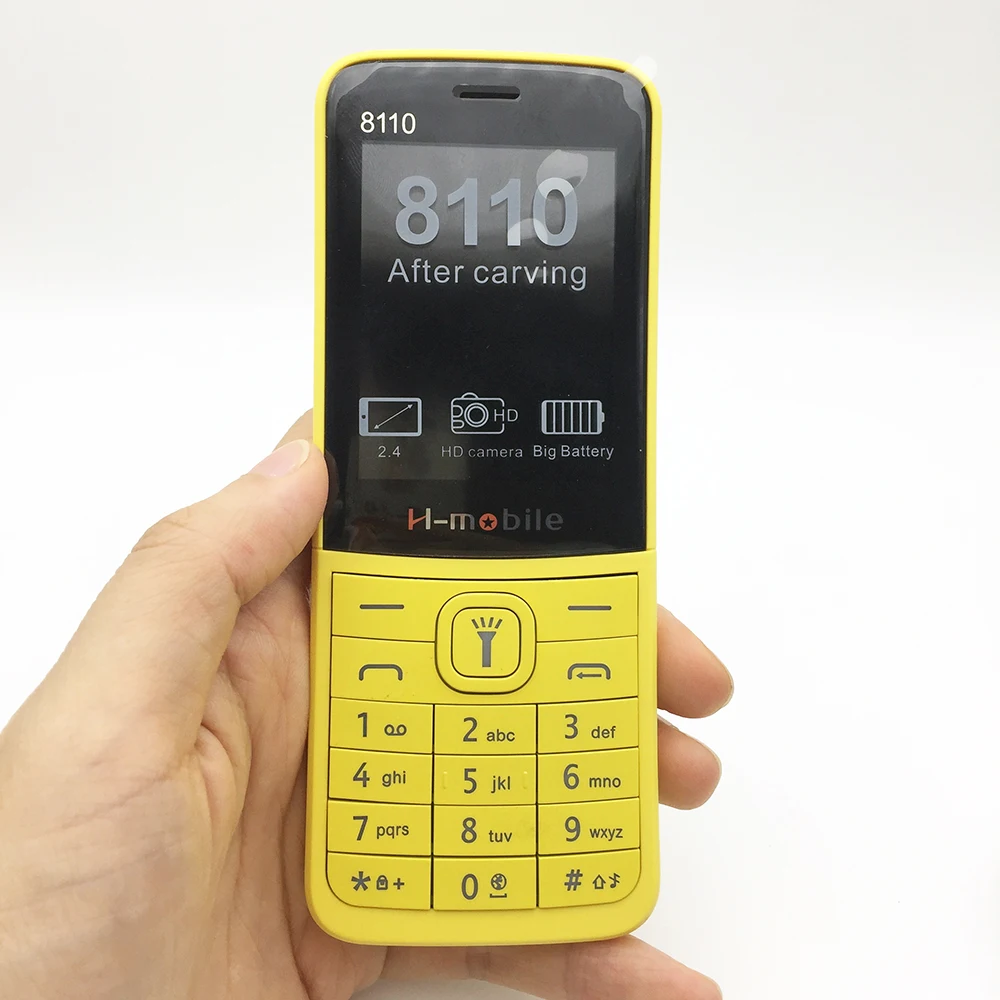 New Arrival Original H mobile 8810 Phones GSM Bar Phone Bluetooth Loud ...