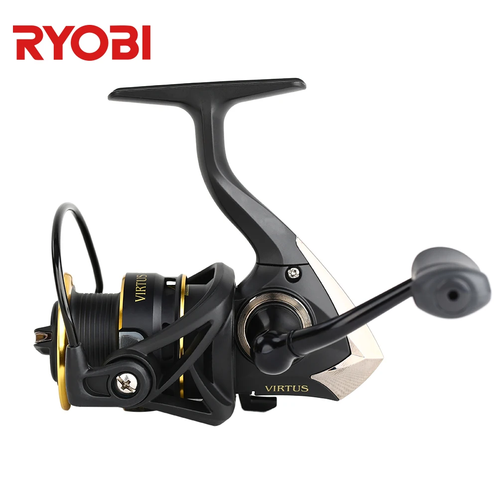 RYOBI Original Fishing Reel VIRTUS Spinning Reel Ultralight Aluminum ...