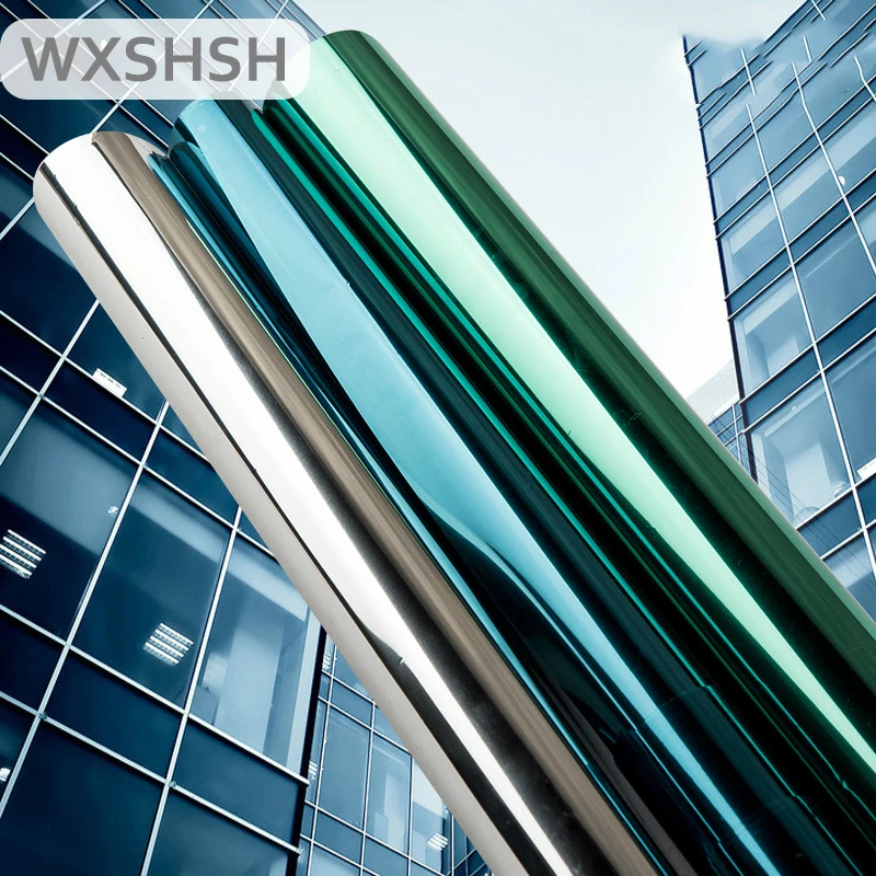 40/50/60/70/80/90 Cm*6 M Mirror Insulation Solar Tint Window Film ...