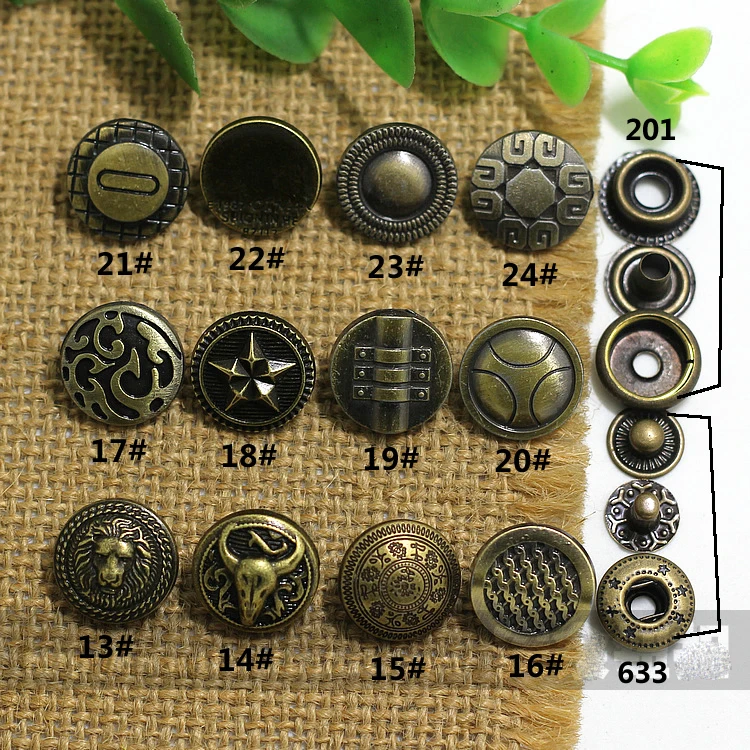 Colored Snaps Clothing