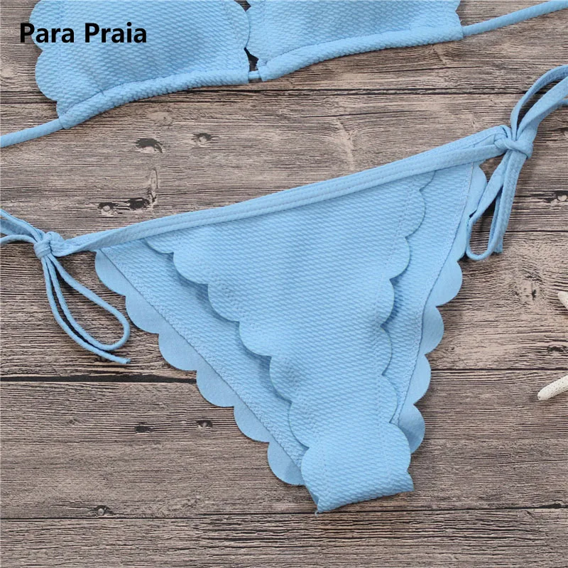 2019 New Wavy Cut Bikini Set Women Sexy Swimwear Brazilian Bikini ...