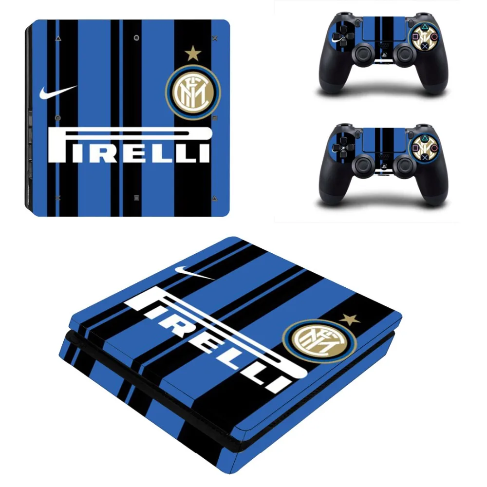 Inter Milan Football PS4 Slim Skin Sticker - ConsoleSkins.co