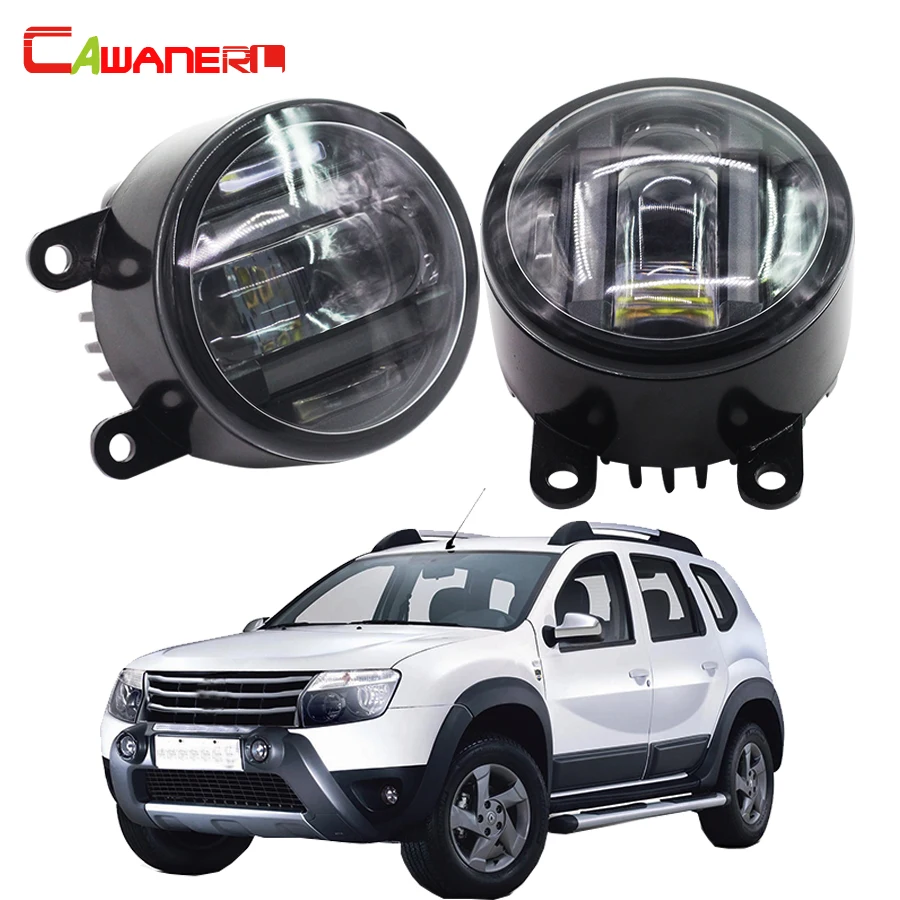 Cawanerl For Renault Duster SUV 2012 2015 Car LED Right + Left Fog ...
