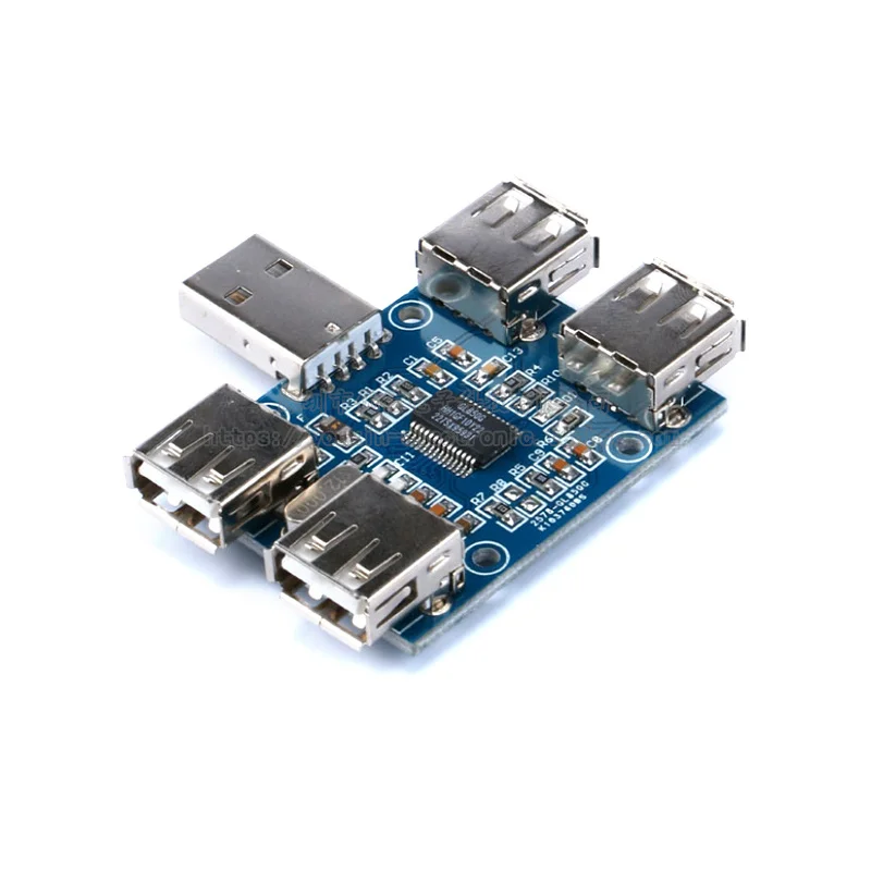 USBHUB USB2.0 Hub USB Expansion Module USB One Terminal Four Expansion ...