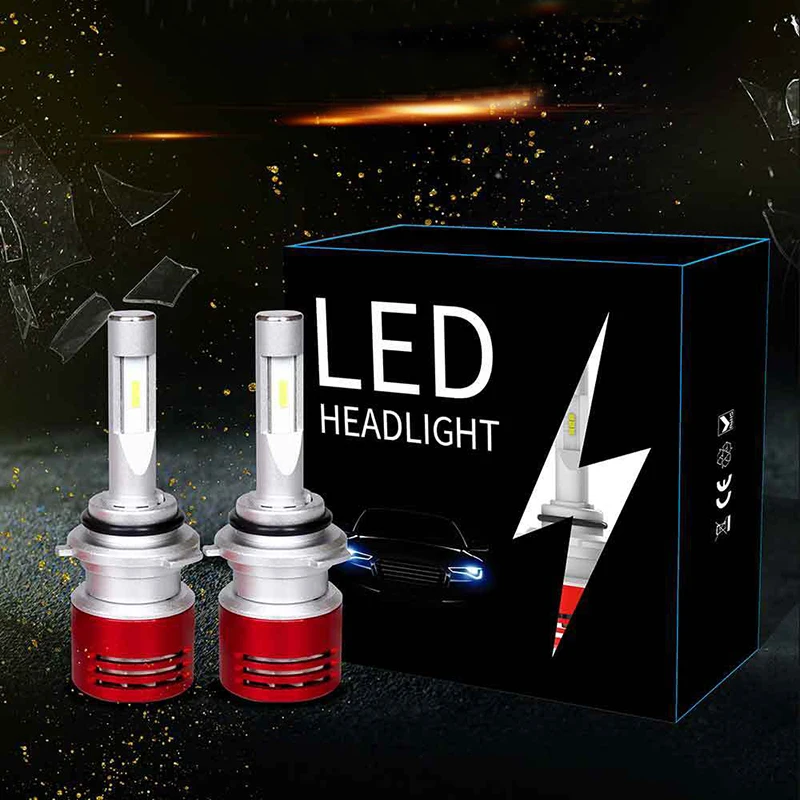 Farol do carro LEVOU H1 H3 H4 H7 H8 H9 30 H11 9005 9006 9012 880 881 Lâmpadas W 4200LM Brilho ...