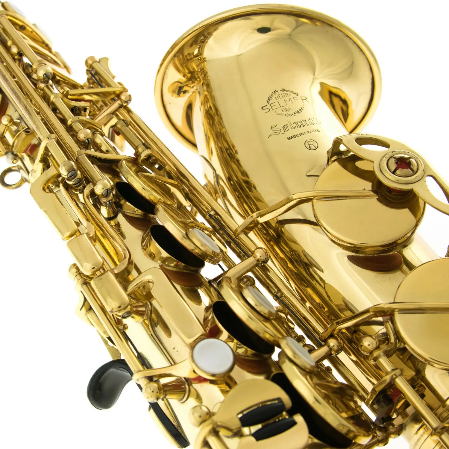 95% copy French Alto saxophone Selma Mark 6 Electrophoresis gold ...