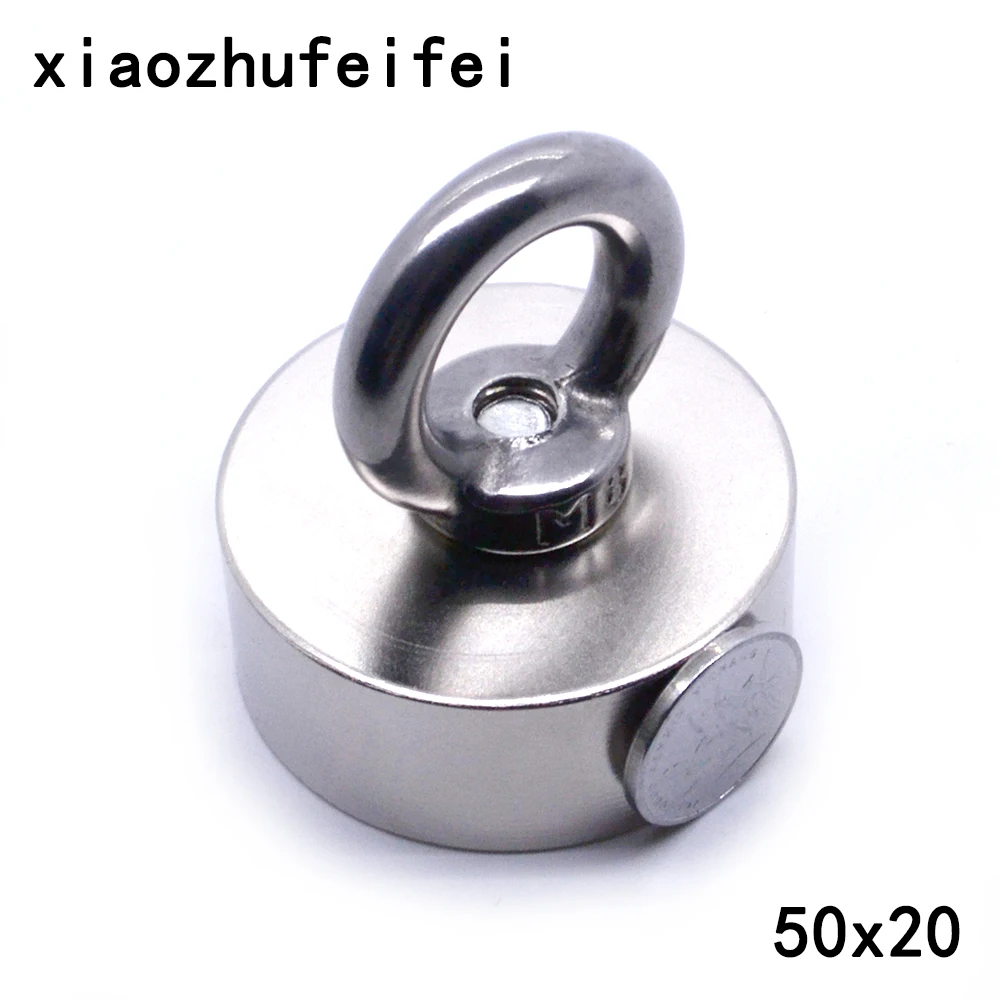 1pcs/lot Super Powerful Strong Rare Earth Disc hole magnet Neodymium ...