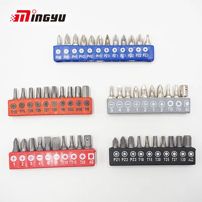 1 set 1/4 Inch Hex Shank Drive Screwdriver Bit Torx Phillips Pozi ...