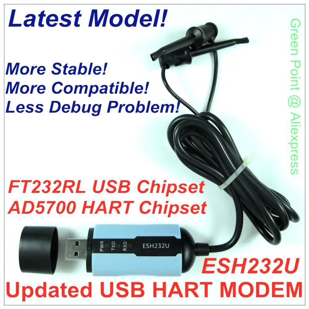 Industrial-USB-Hart-Modem-ESH232U-USB-Protocol-Modem-HART-Signal ...