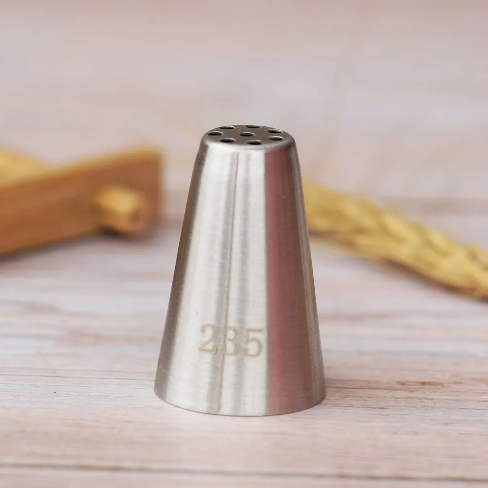 235-Multi-Open-Nozzle-Icing-Tip-Stainless-Steel-Piping-Nozzles-Cup-Cake ...
