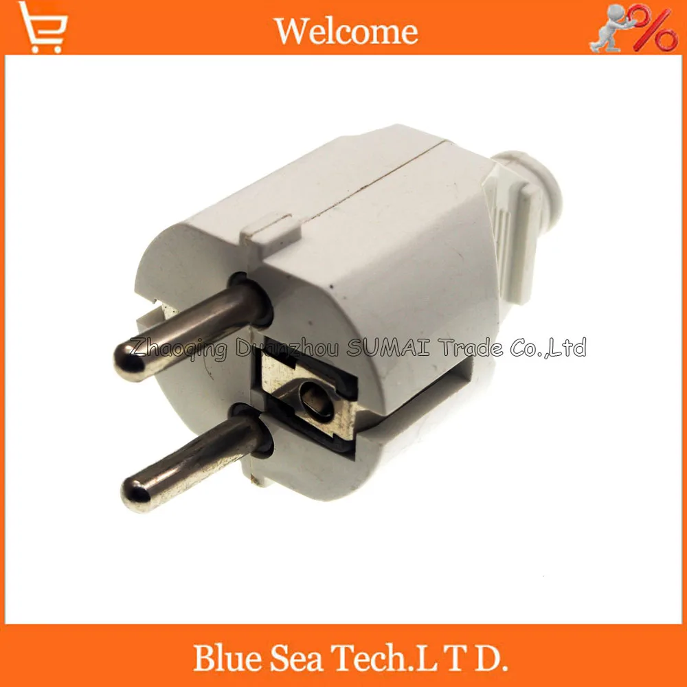 AC 250V 16A,EN,EU,DIN Round 2Pin Power Cord Connector,2 pin Electrical ...