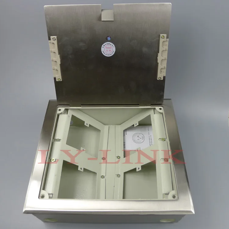 silver color floor socket ground socket to install 4 set 86X86MM wall ...