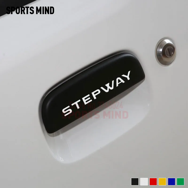 4 Pieces Sports Mind Door Handle Car Sticker Decal For Renault Dacia ...