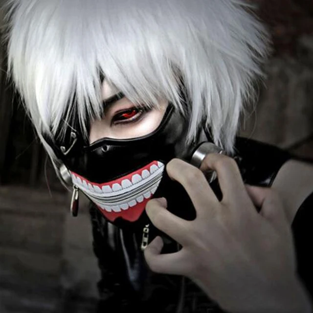 Kaneki Mask Tokyo Ghoul Ken Kaneki Mask Backpack Laptop Bag New With