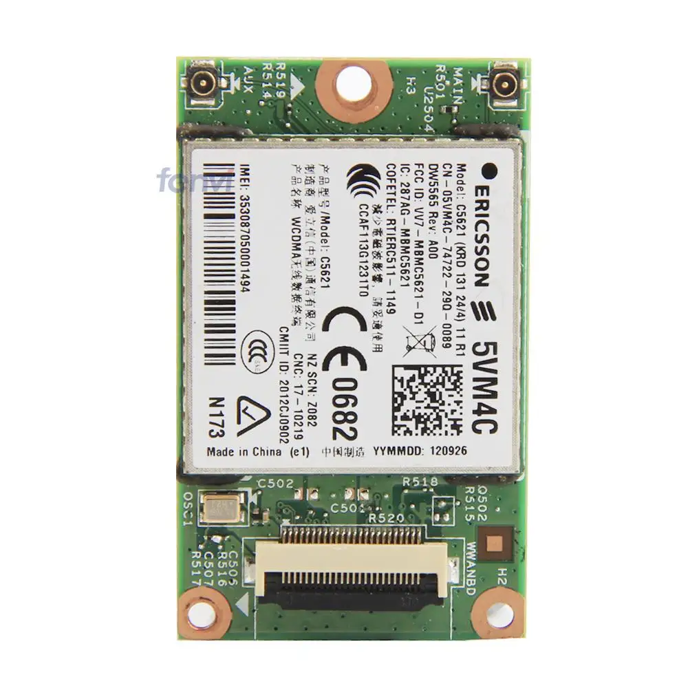 ERICSSON C5621 DW5565 Wireless 3G WWAN Card Mobile Broadband Module ...