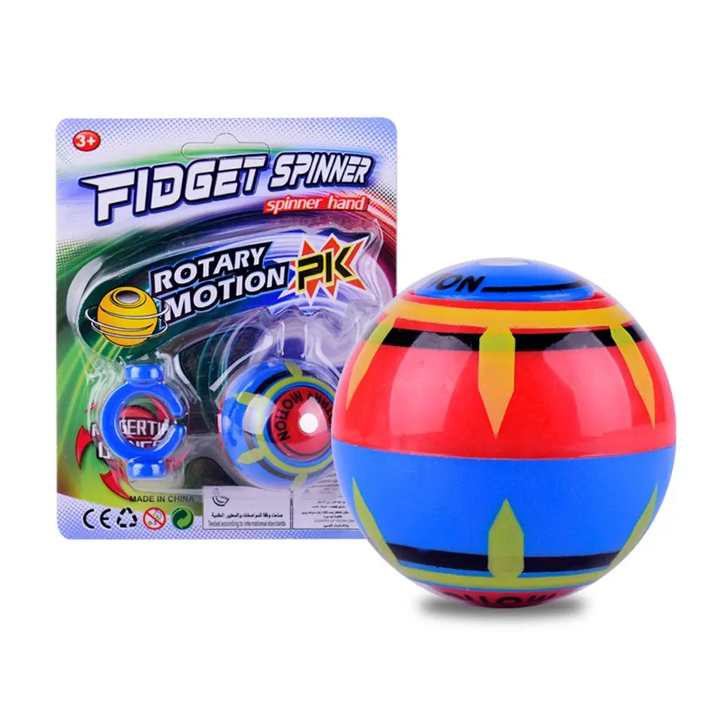 Rotate Finger Ball Magnetic Hand Spinner Stress Relieve Rotating Flip ...