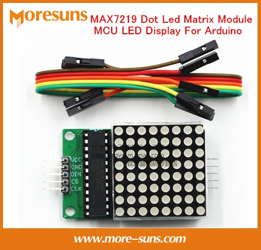 Fast-Free-Ship-10pcs-lot-Display-module-MAX7219-lattice-module-control ...