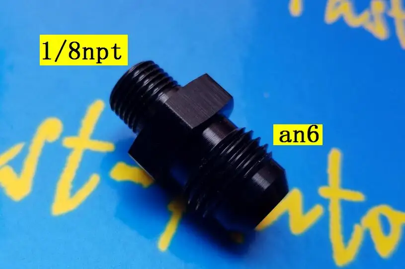Macho npt1/8 1/8npt npt 1/8 a 6an an6 um adaptador macho 6 montagem ...